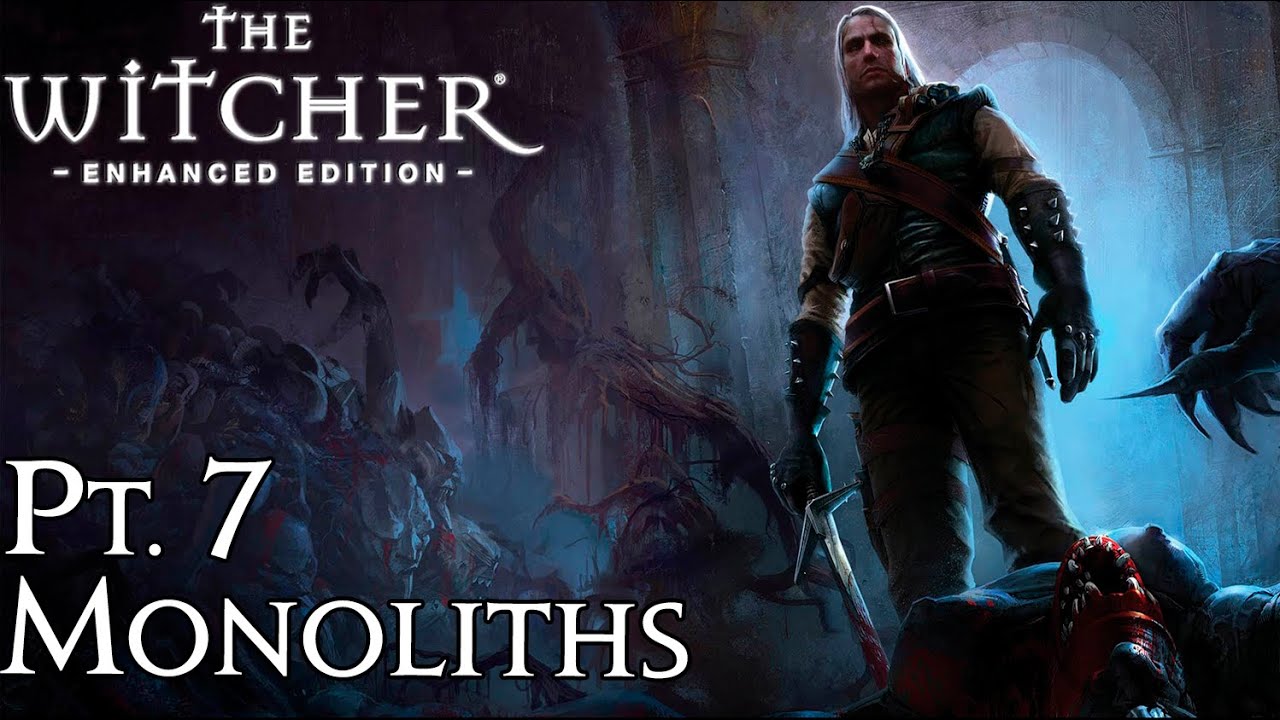 The Witcher Pt. 7 - Monoliths (Hard difficulty) - YouTube