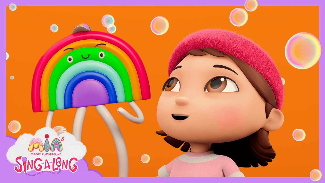 Brilliant Bubbles Song! Mia's Magic Playground Singalong Cartoons for ...