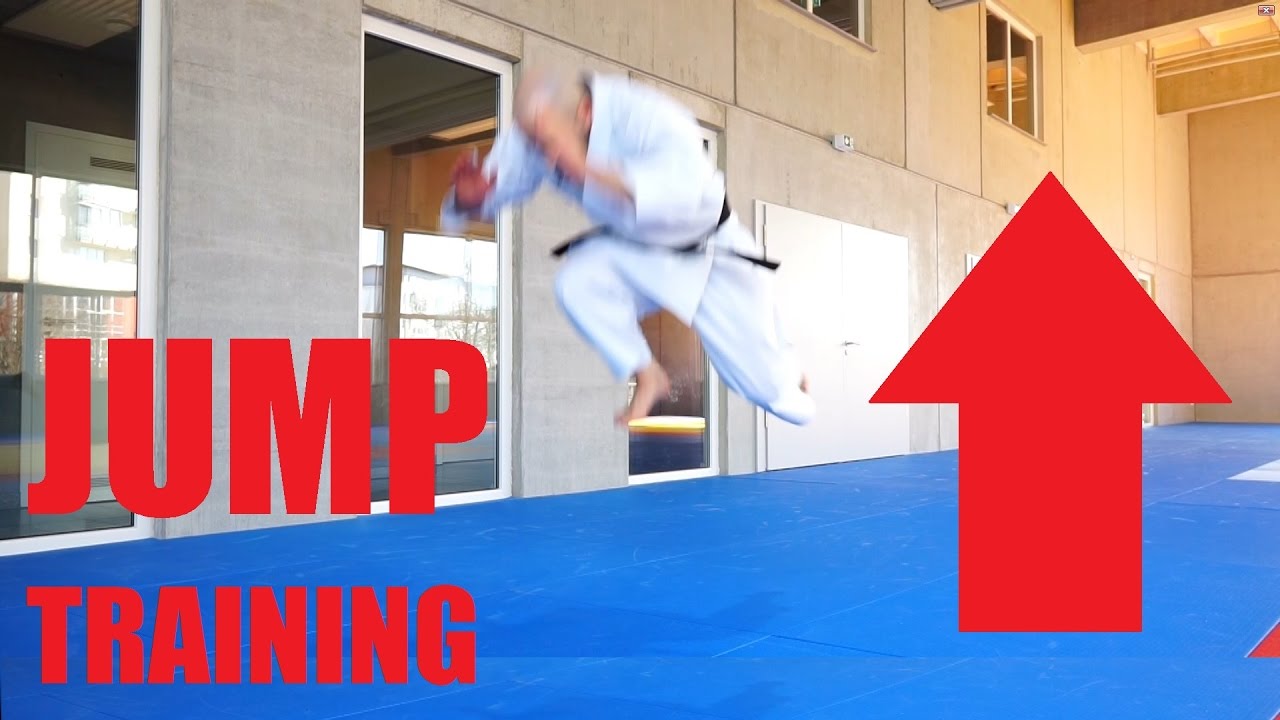 JUMP TRAINING FOR KATA - karate jump training - TEAM KI - YouTube