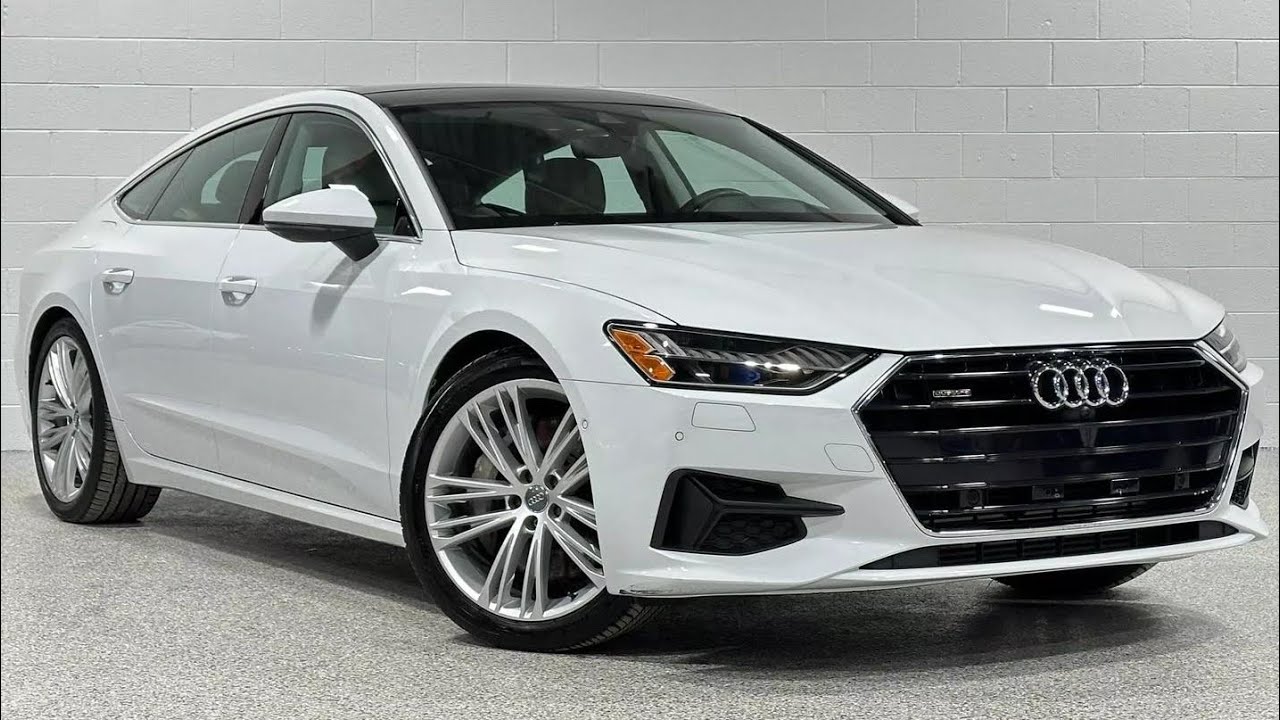 2019 Audi A7 Prestige in Glacier White Metalic - YouTube