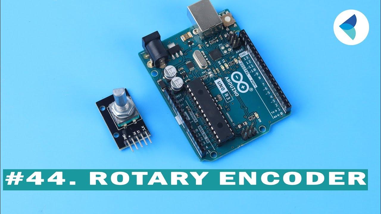 Rotary Encoder With Arduino Arduino Beginners Tutorial Ep 44 Learn With Coders Cafe Youtube