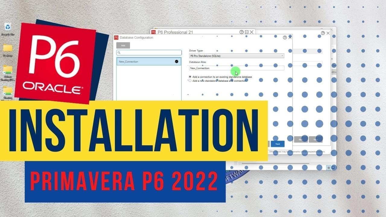 How to Install Primavera P6 Professional 8.3 - YouTube