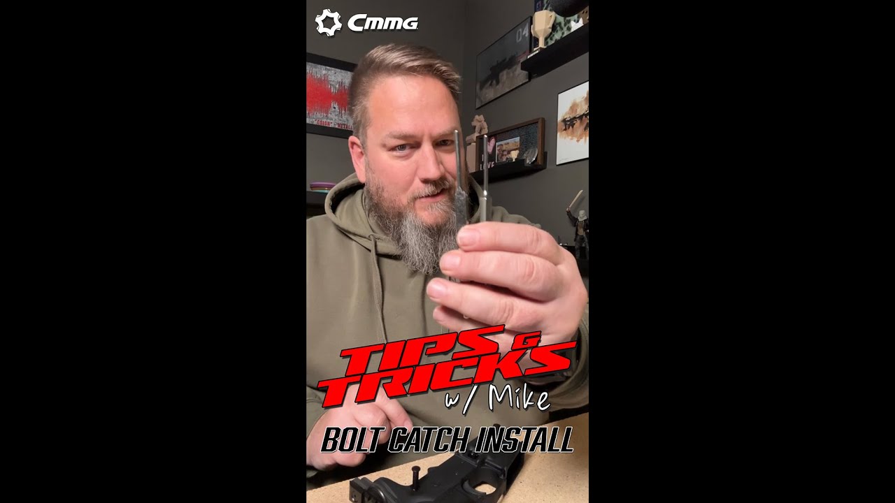 Mike's Tips - Bolt Catch Roll Pin Install - YouTube
