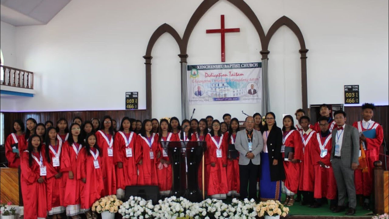 Kenchenshu Baptist Church dedication || church choir - YouTube