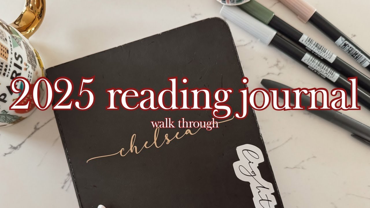 my 2025 reading journal wrap up | bookmas day 10 - YouTube