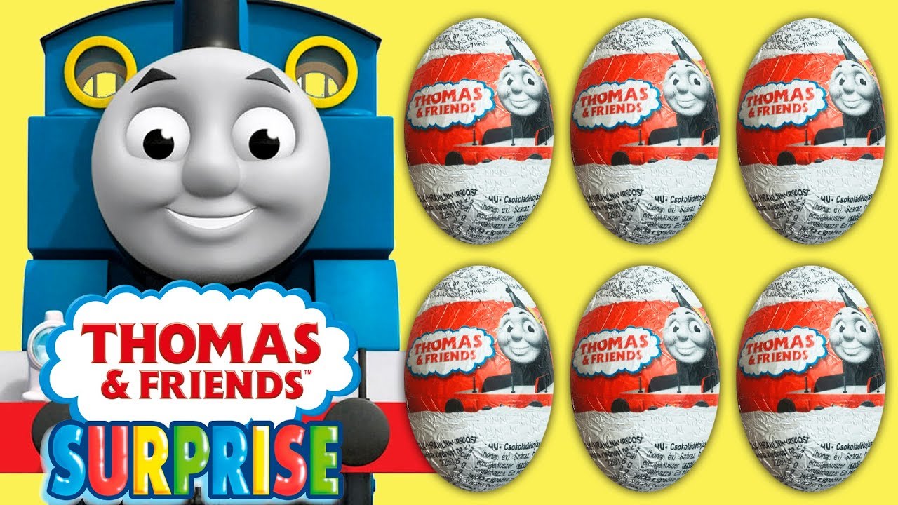 Thomas and Friends Surprise Egg Zaini Unboxing Train Toy For Kids - YouTube