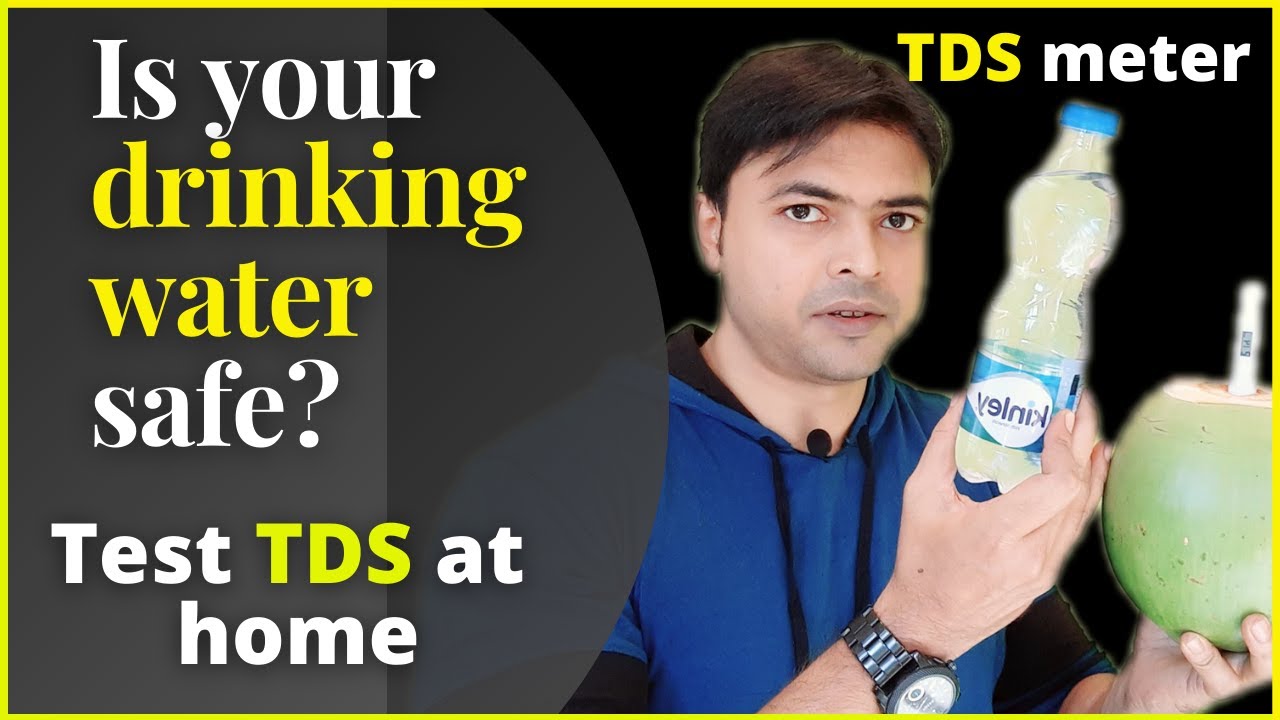 Drinking water tds test | Total dissolved solids | TDS meter | Tds ...