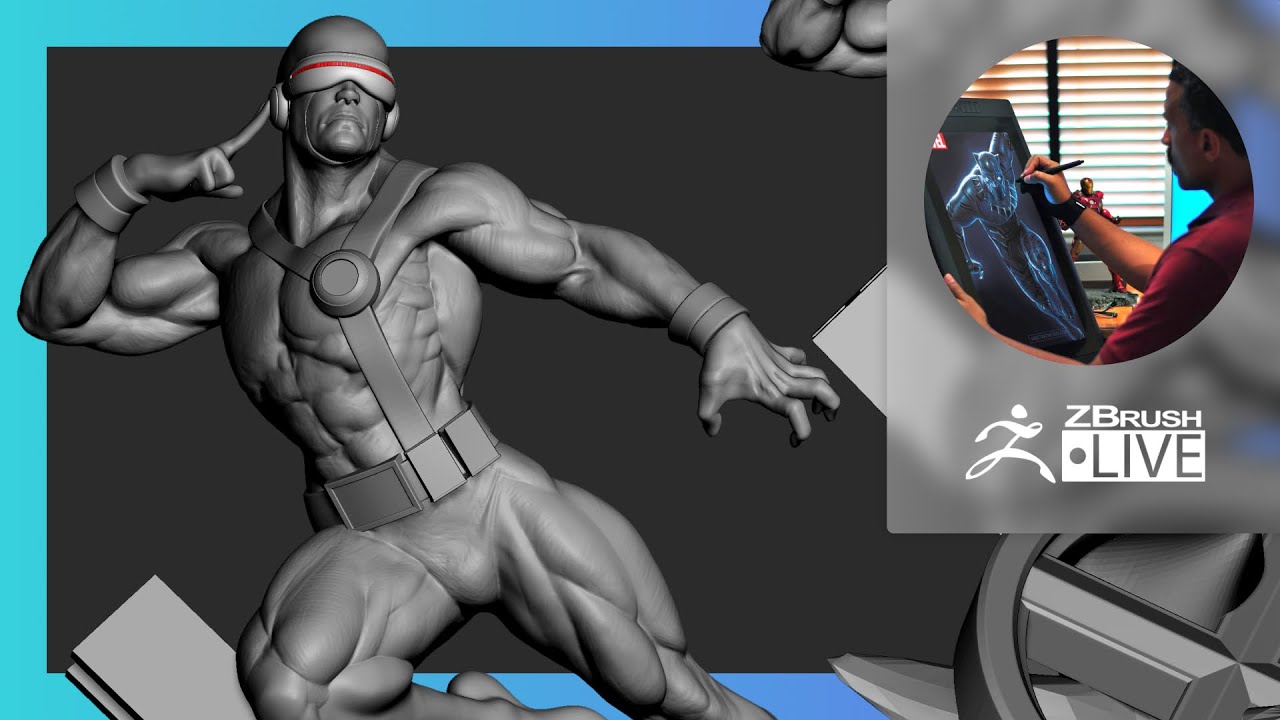 Mike T Artworks: Illustration by the Way of Sculpture: X-Men Cyclops ...
