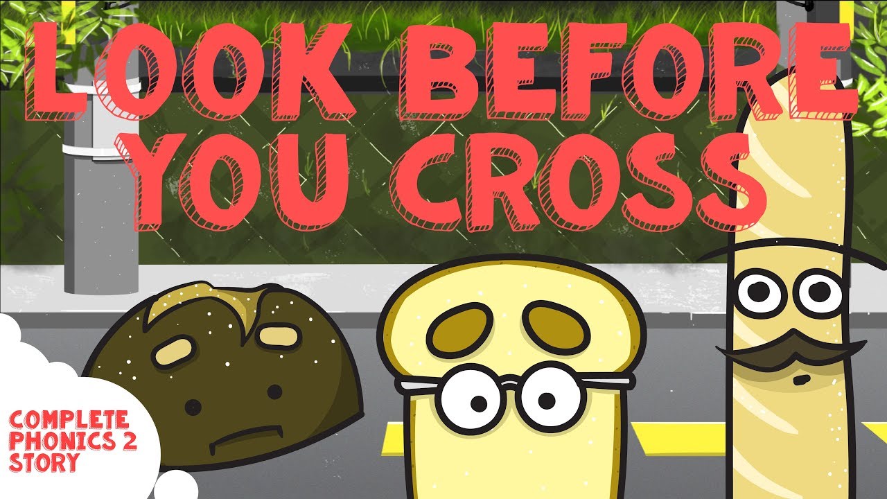 Complete Phonics 3 (Page 19): Look Before You Cross Story Reading ...