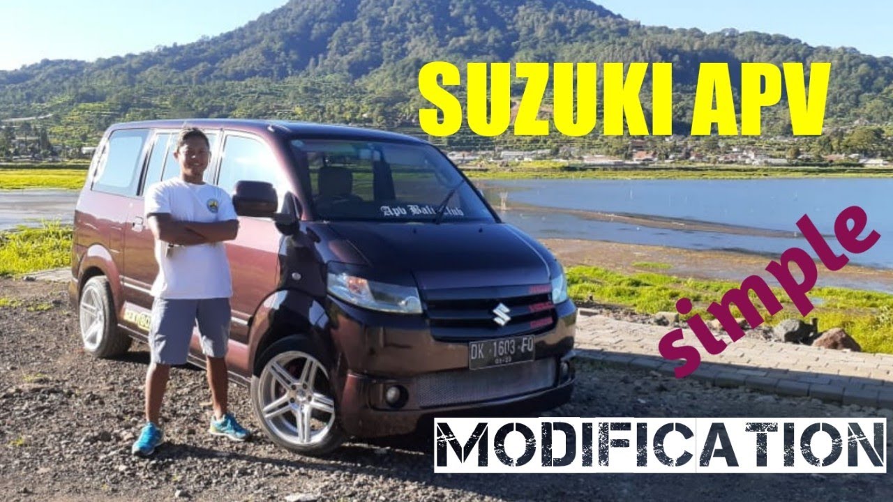 SUZUKI APV GX SIMPLE MODIFICATION - YouTube