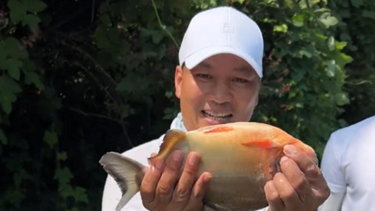 這個帥哥，魚也拿了釣技也學到了#钓鱼 #fishing - YouTube