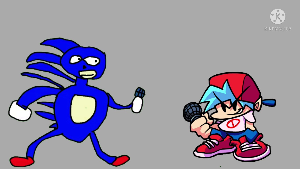 vs sanic fnf - YouTube