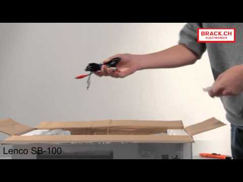 Unboxing Lenco SB-100