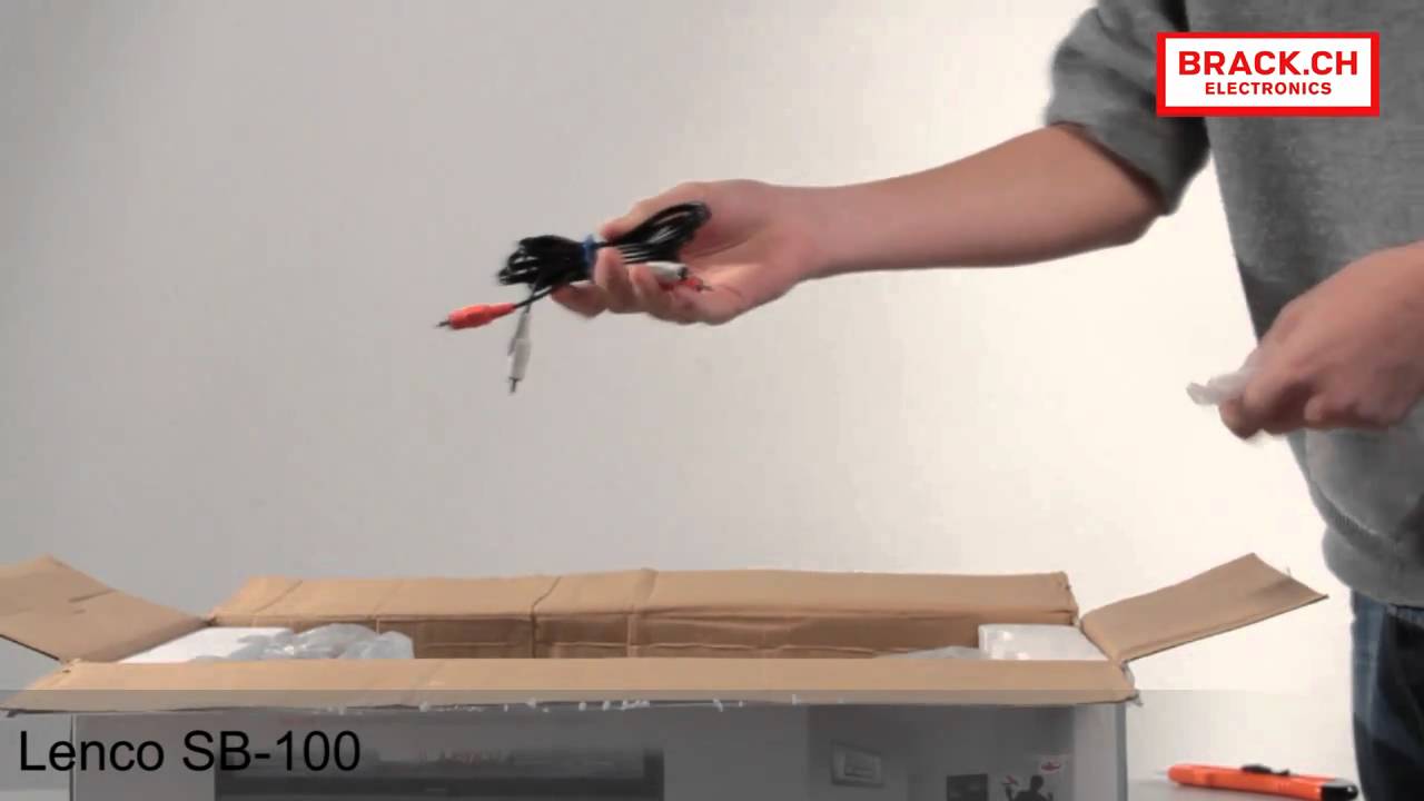Unboxing Lenco SB-100 - YouTube