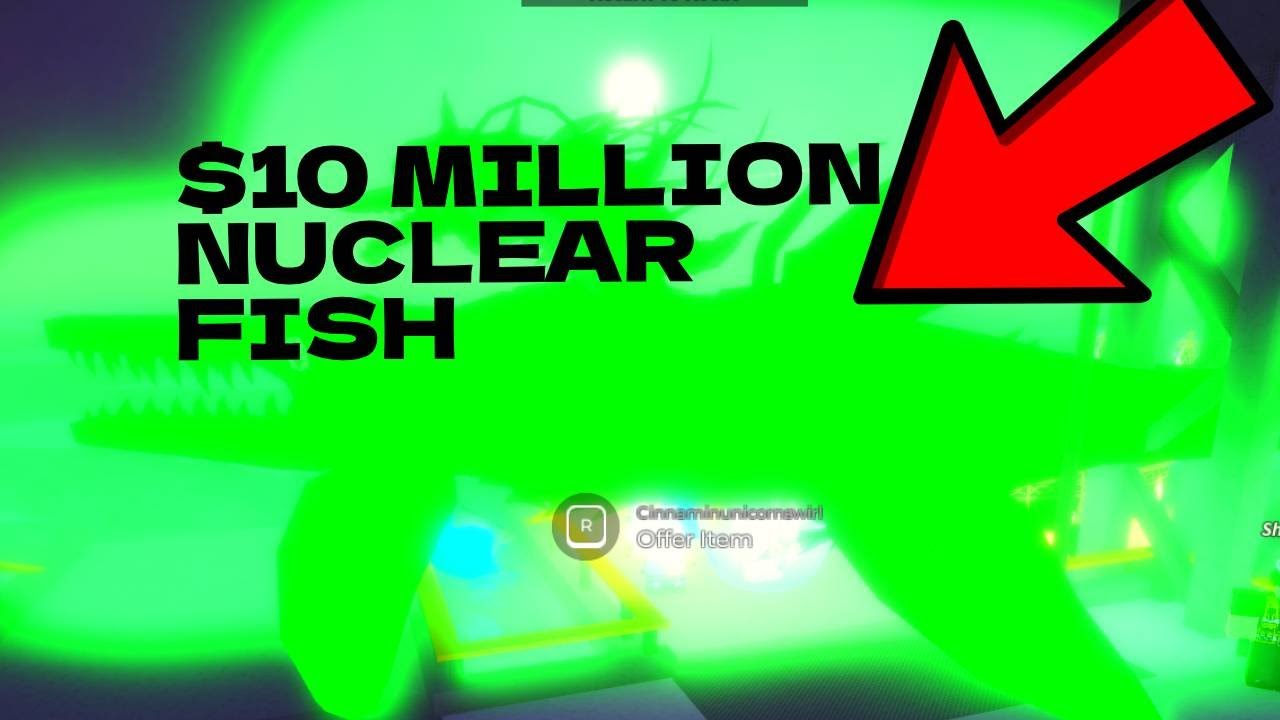 Catching SUPER RARE NUCLEAR FISH in Fisch - YouTube