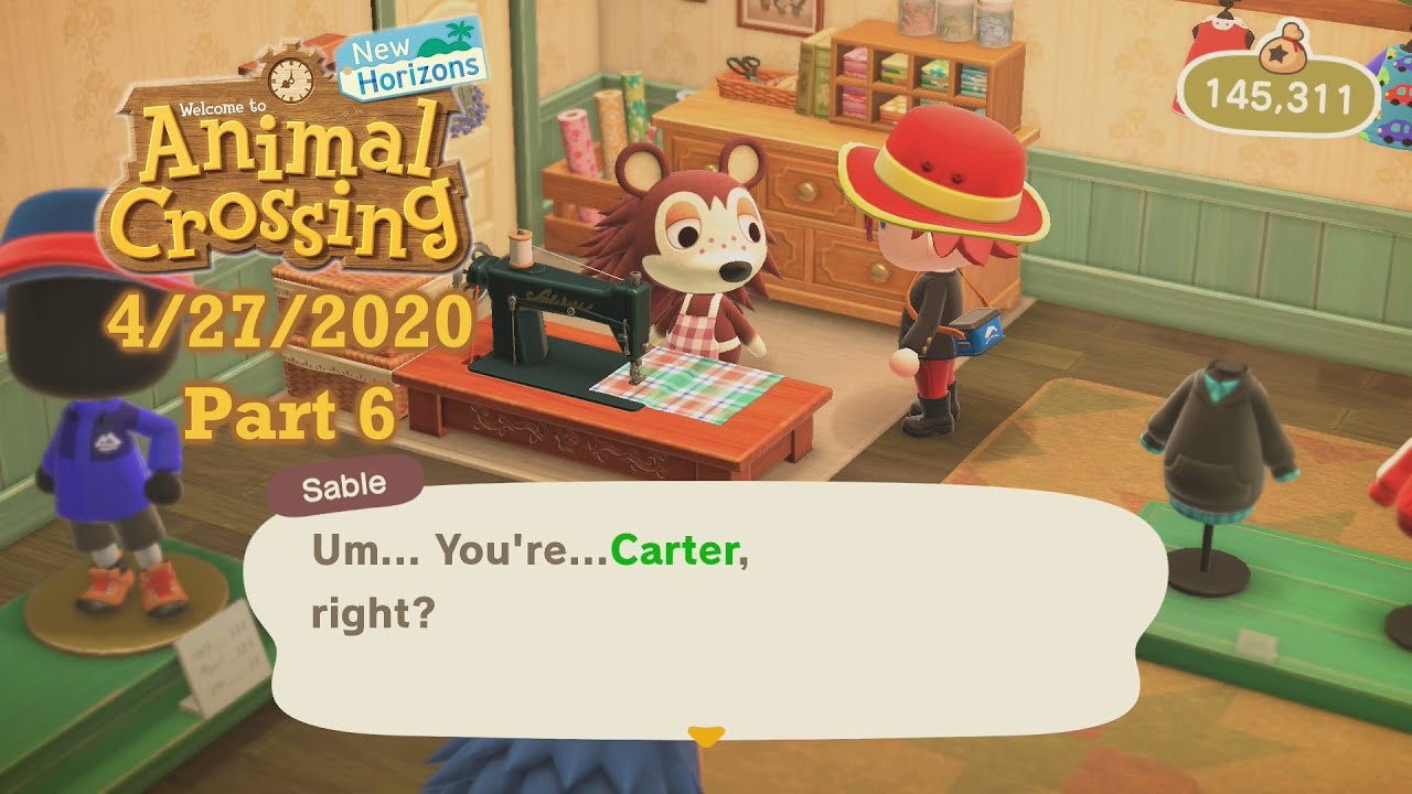 Animal Crossing: New Horizons 4/27/2020 Part 6 ~ Sit Down Kids It's ...