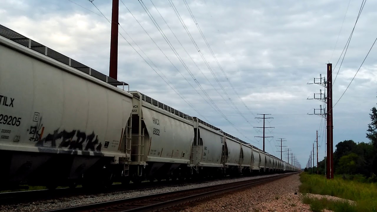 BNSF sand train - YouTube