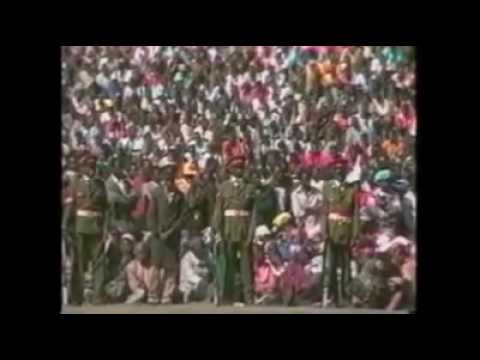 ZAMBIA PRESIDENT FREDERICK CHILUBA PRAYS AND CRIES - YouTube