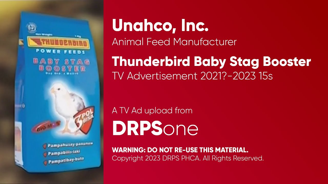 Thunderbird Baby Stag Booster Feeds TV Ad 2021-2023 15s (Philippines ...