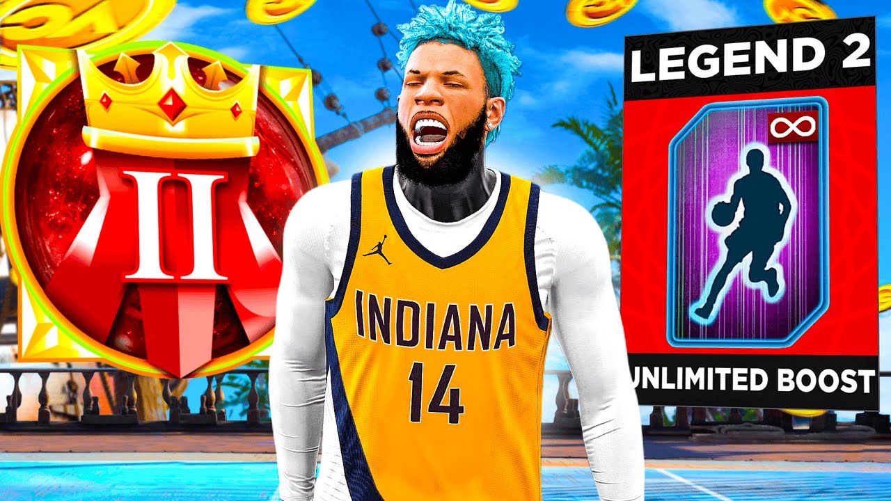 I HIT LEGEND 2 in NBA 2K25! RECEIVED UNLIMITED BOOST + 250K VC in NBA ...
