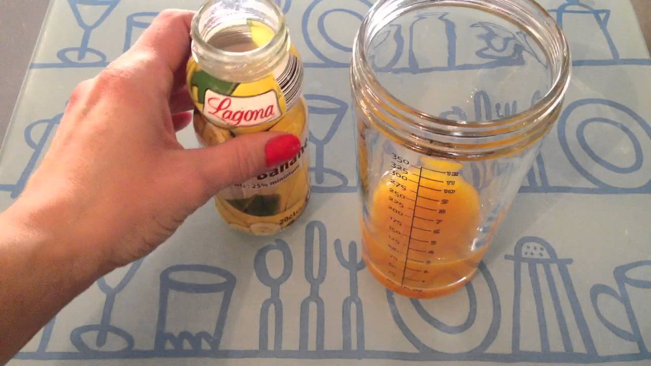 Faire un cocktail bananarama - Cocktail sans alcool - YouTube