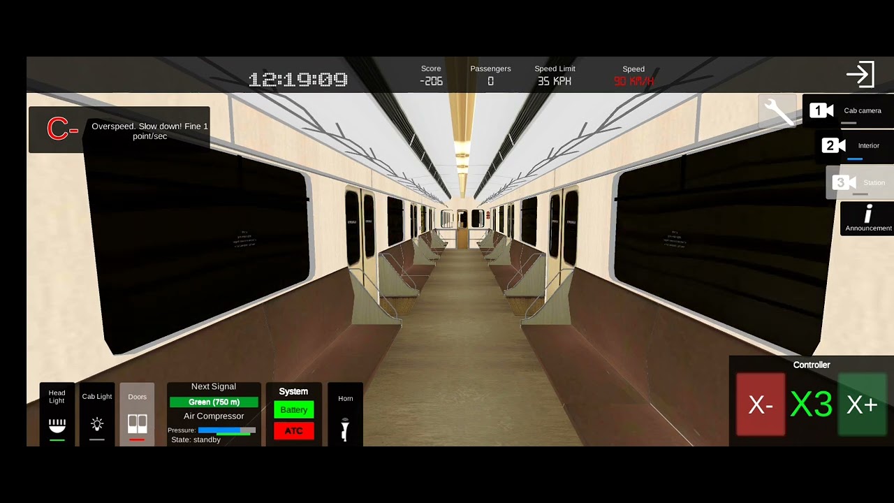 AG Subway Simulator Unlimited of N Line - drive of 81-717(M)/L20 non ...