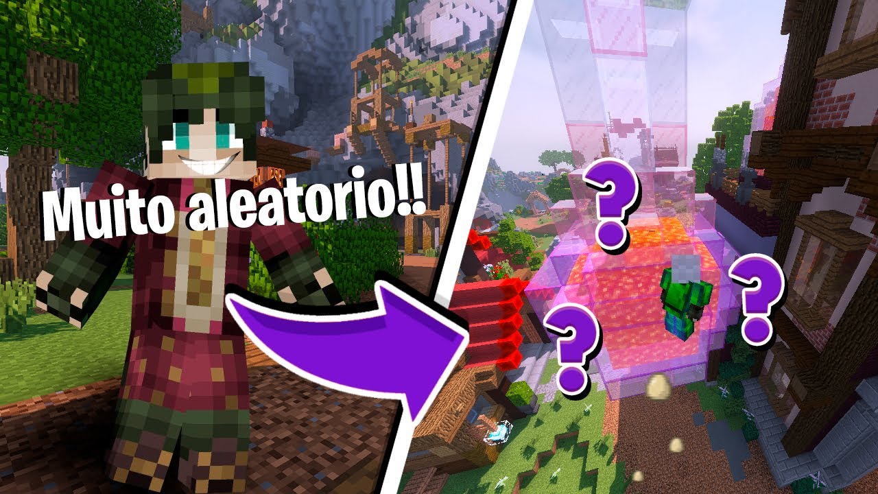 O item MAIS ALEATÓRIO e uma TEXTURA INCRÍVEL!!! SKYBLOCK REDESKY - YouTube