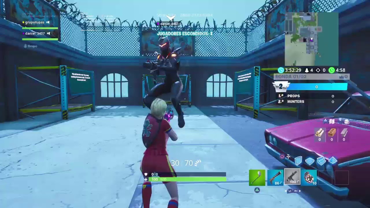 Unas al prp hunt fortnite !!!! - YouTube