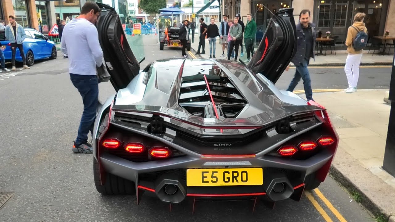 BEST OF SUPERCARS in LONDON October 2021 - Highlights - YouTube