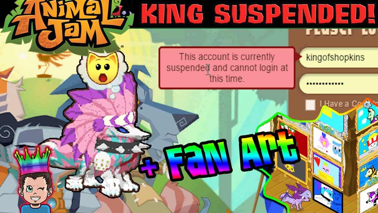 Shopking Suspended from AJ!?! + Fan Art In My Masterpiece Den - YouTube