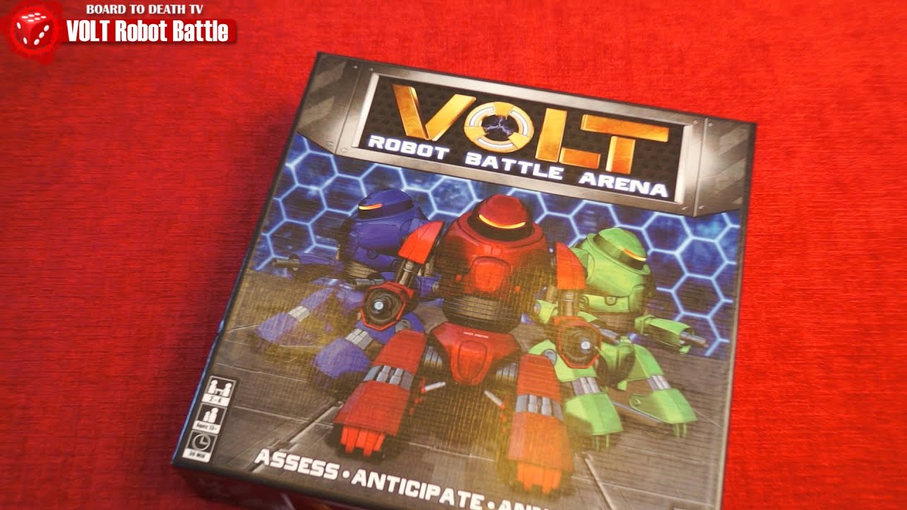 Volt Robot Battle Arena Board Game Review - YouTube