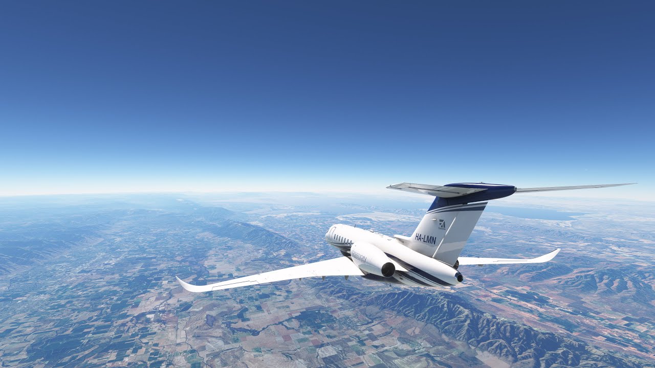 MSFS Great Falls (KGTF) - Salt Lake City (KSLC) full flight Citation ...