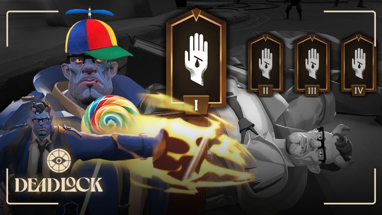 Aiming is Optional at Deadlock's Lowest Rank: Initiate - YouTube