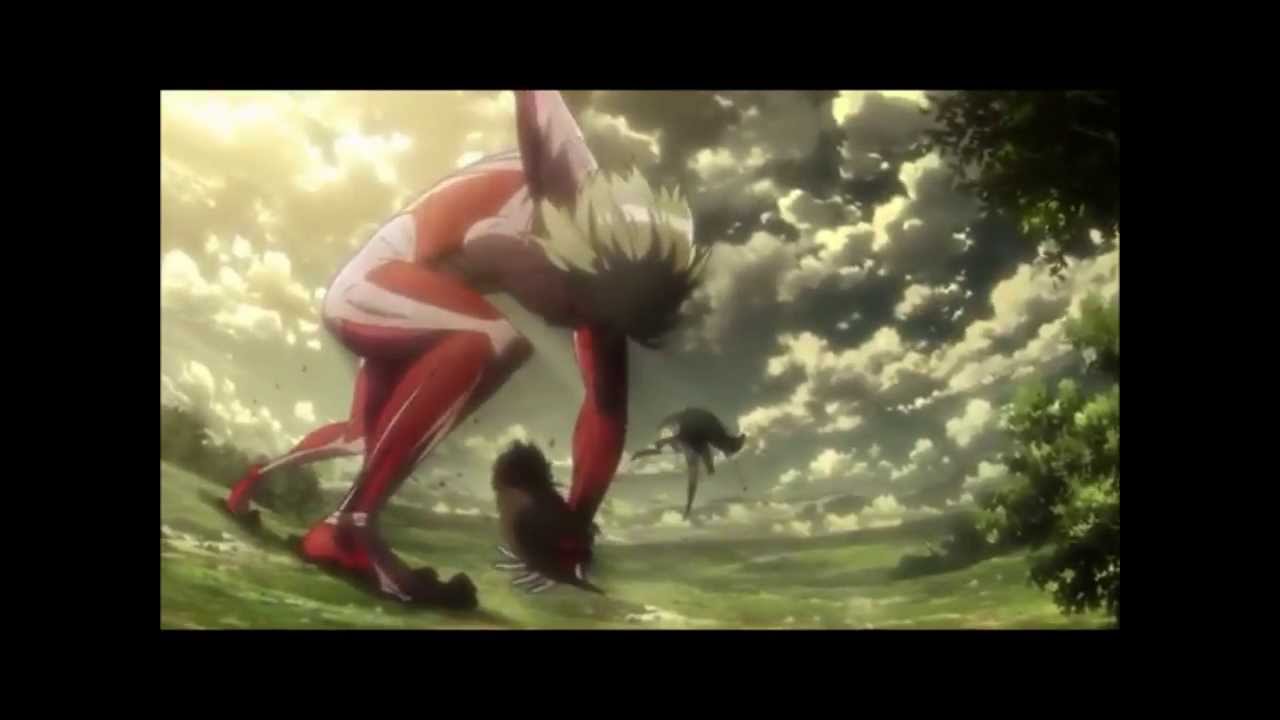 Female Titan first appearance (SNK) - YouTube