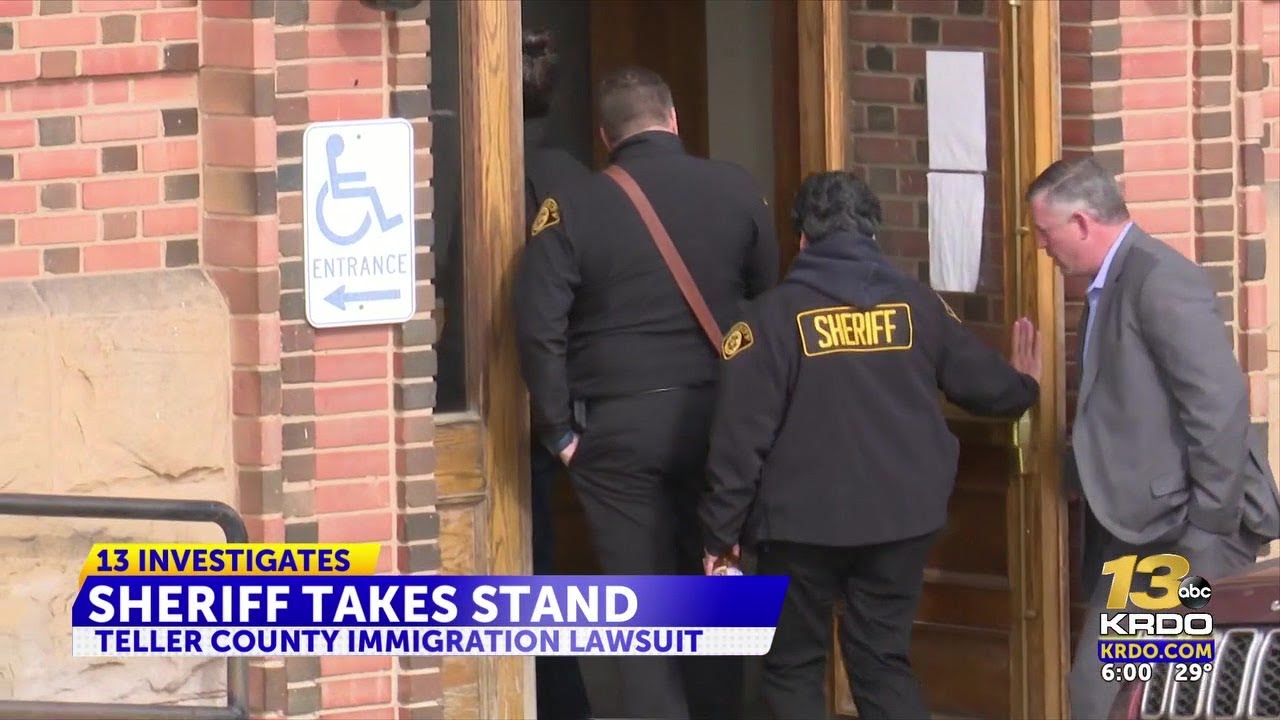 Teller County Sheriff faces ACLU lawsuit regarding his agreement with ICE - YouTube
