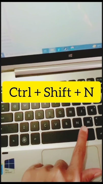 Create New Folder Shortcut Key | #shortsfeed #shortfeed - YouTube