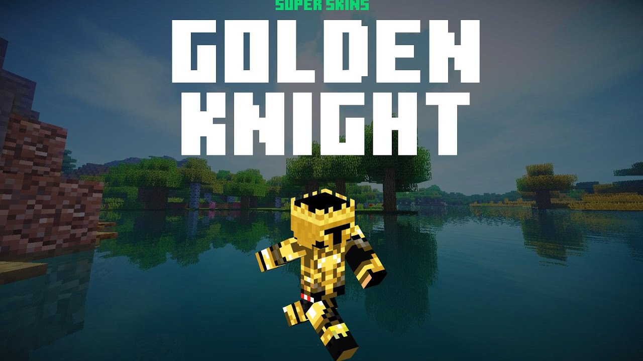 Free Golden Knight Minecraft Skin 🎮 Free Download Links 🎮 Golden Knight ...