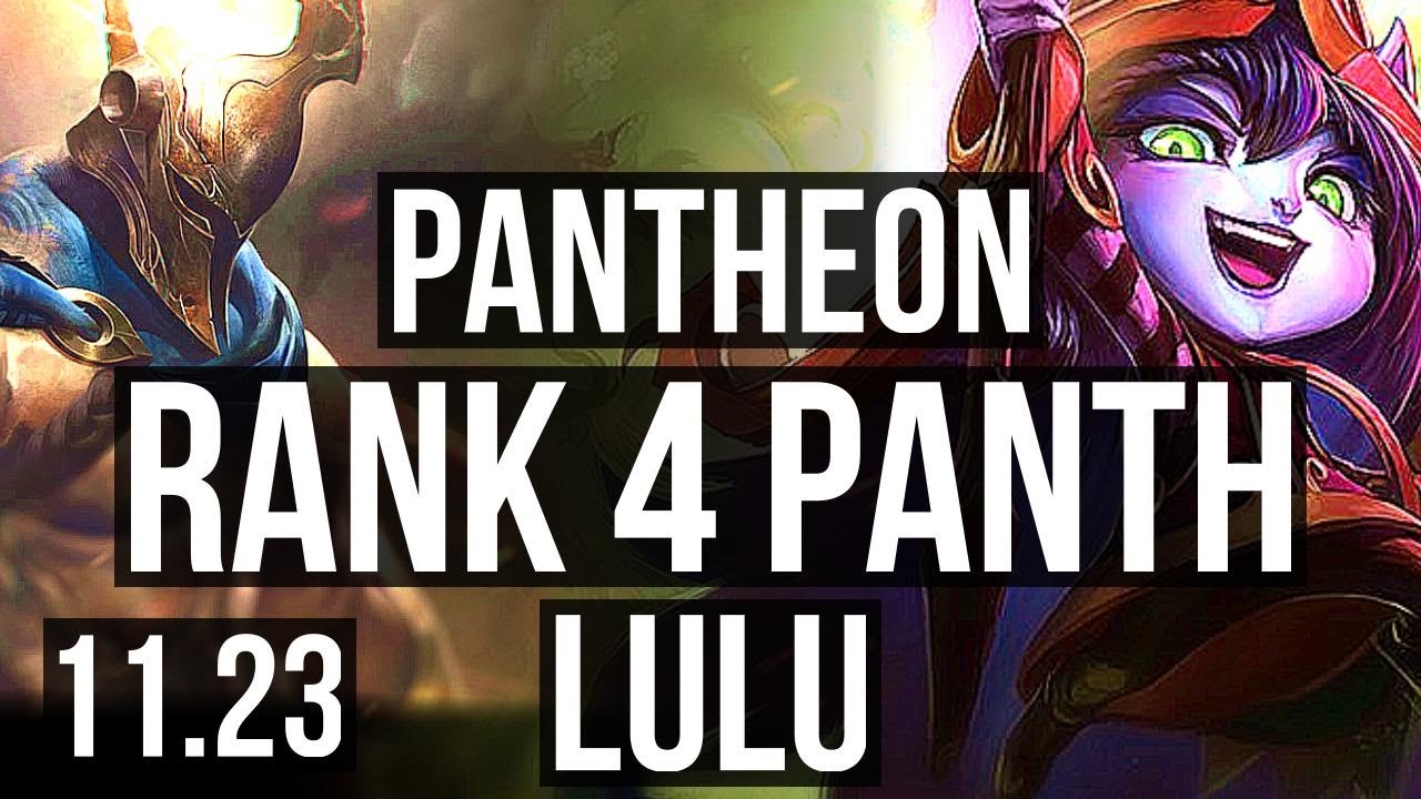 PANTH & Karthus vs LULU & Twitch (SUP) | Rank 4 Panth | NA Grandmaster ...