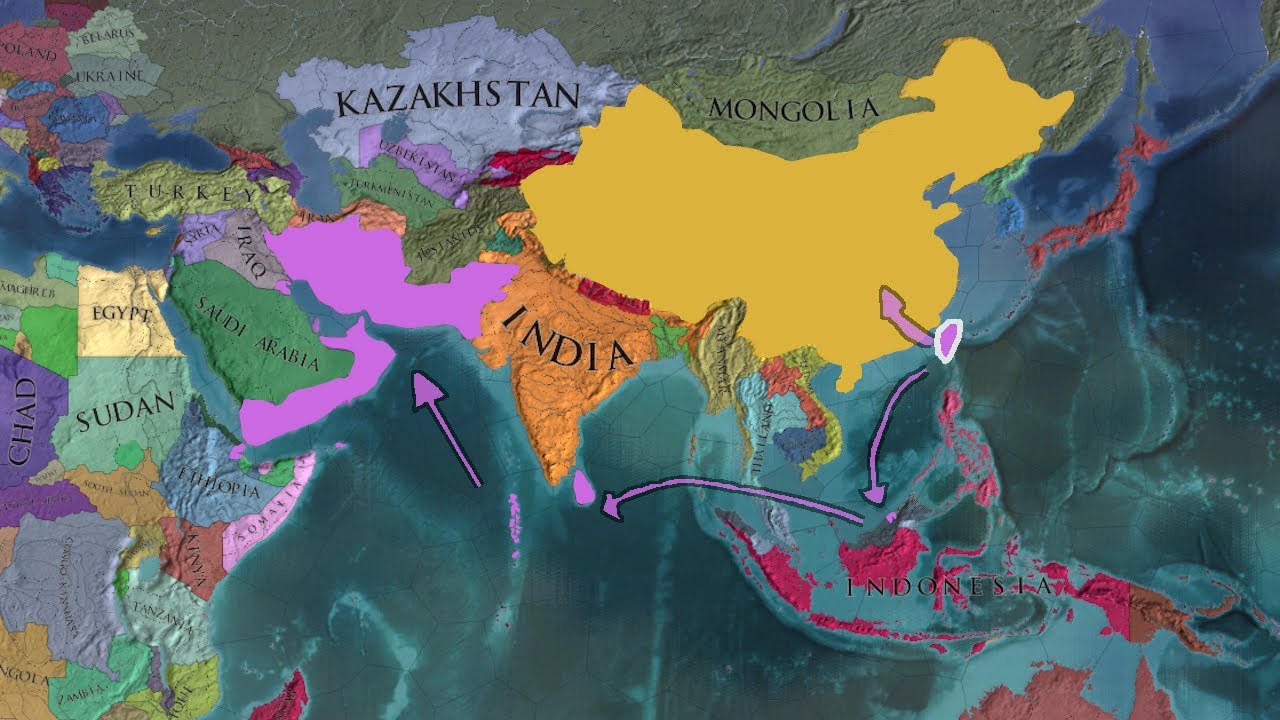 Taiwan versus China | Extended Timeline Eu4 - YouTube