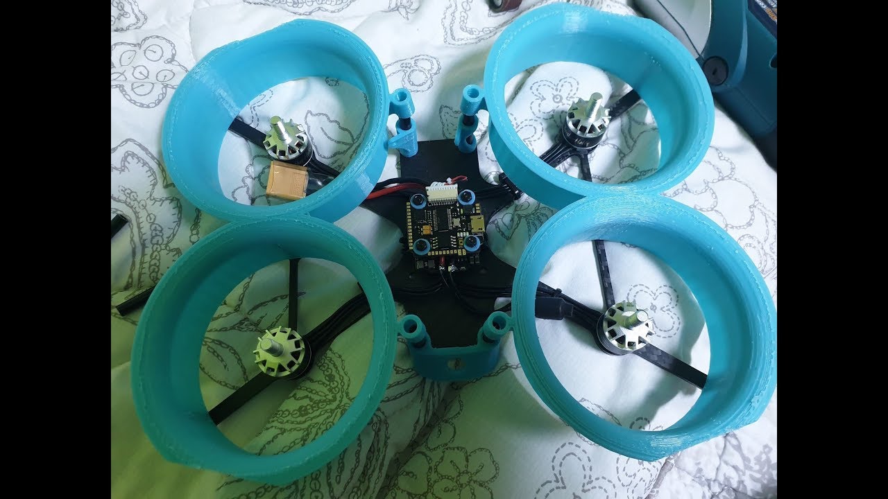 Make a drone! Squirt v2 / Mamba F4 mini / Brotherhobby t1 1407 3600kv ...