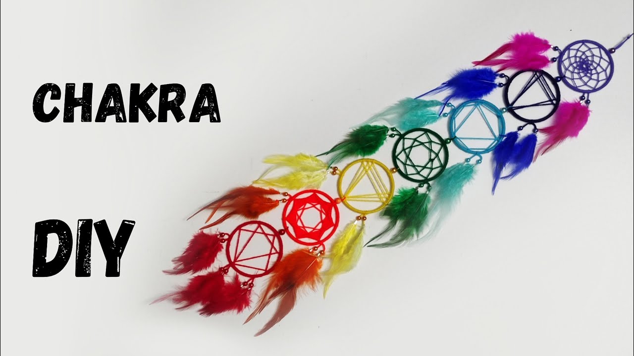 7 Chakra Dreamcatcher DIY | Meditation & Energy Healing Decor #chakras ...
