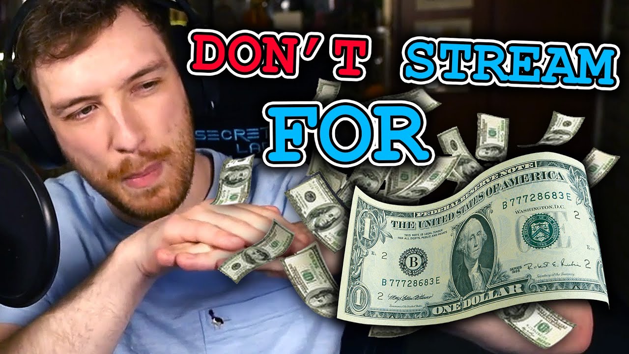 Connors Advice For Anybody Who Wants To Get Into Streaming - YouTube