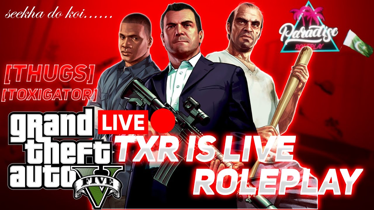 GTA V Paradise RolePlay Chill Steam | TOXIGATOR GAMING | Road To 2K ...