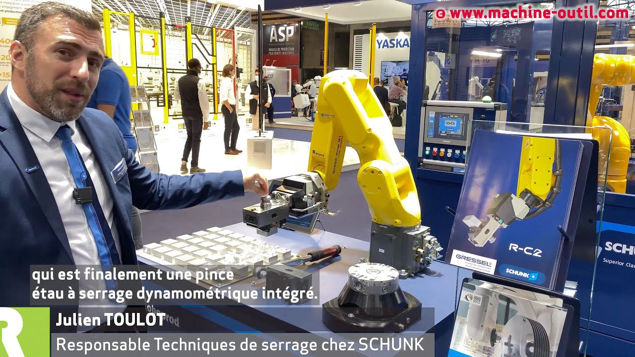 Pince étau à serrage dynamométrique intégré pour le chargement de ...