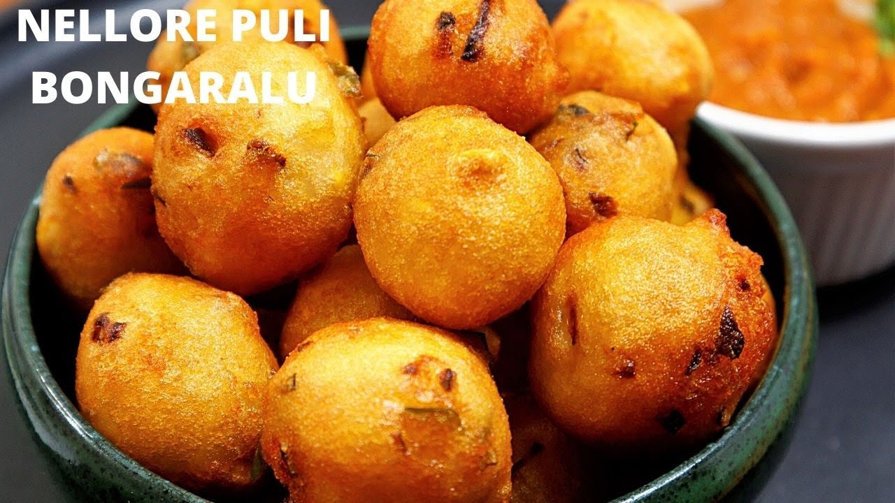 Nellore puli bongaralu recipe | Bonda recipe | Street side food ...