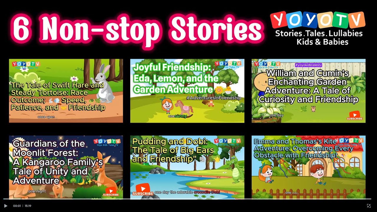 The most popular stories together. 6 Non-stop Stories #6NonstopStories ...