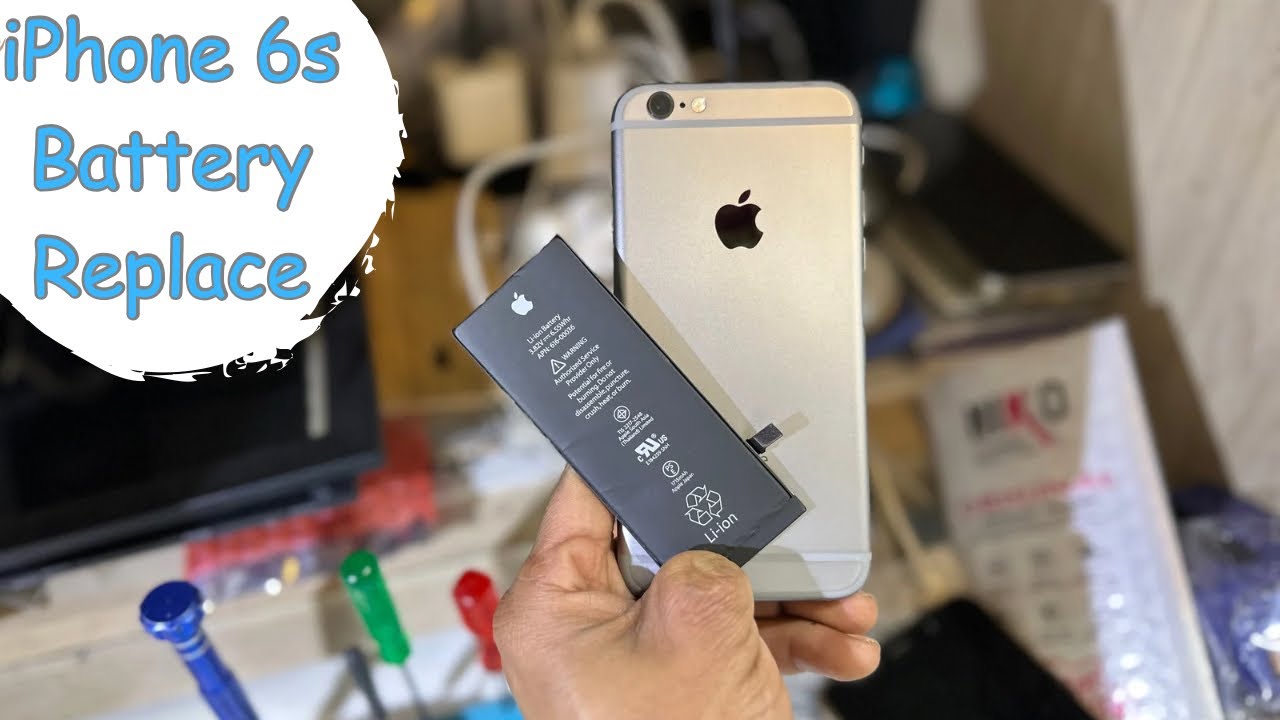 iPhone 6s Battery Replacement || Foxconn iPhone Battery - YouTube
