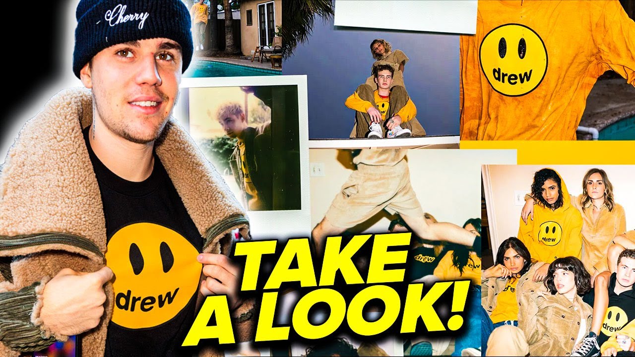 A Look At Justin Bieber's Streetwear Line! (DREW) - YouTube