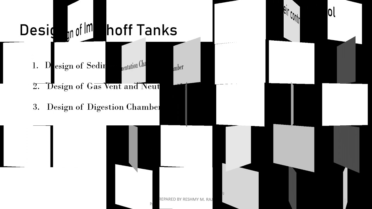 EEII Module 5 Lecture 3 - Imhoff Tanks - YouTube