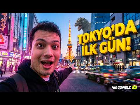 Tokyo’da İlk Gün! Haneda, Welcome Suica, Asakusa ve Tokyo Kulesi | Japonya Vlog #2